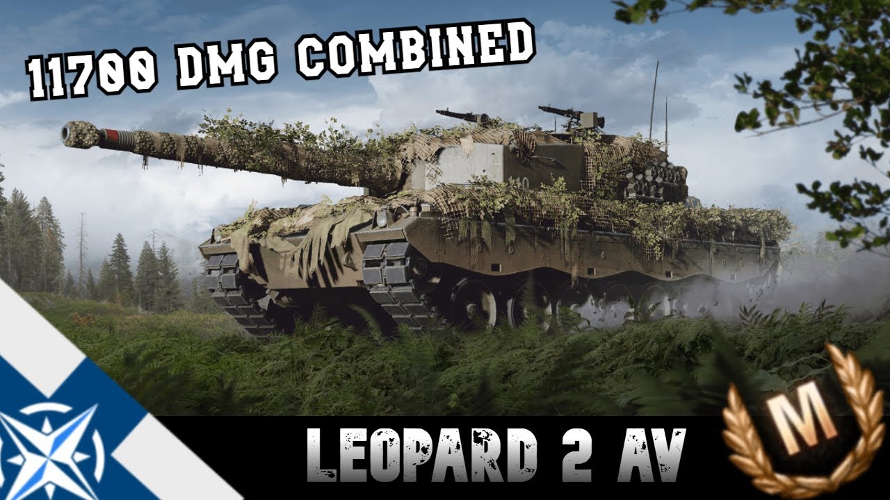 World Of Tanks Console - LEOPARD 2 AV | 11 K | ACE TANKER - YouTube