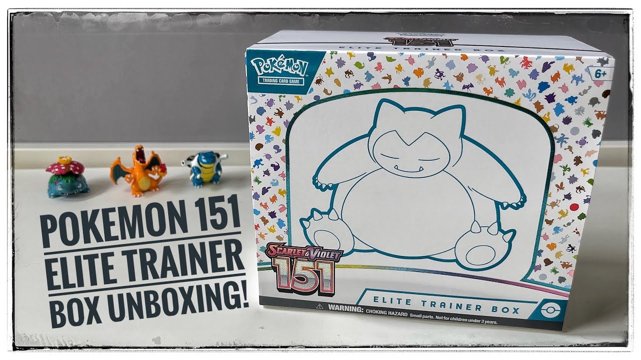 Pokemon 151: Elite Trainer Box Unboxing and Card Pull - YouTube