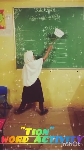 Tion word making activity - YouTube