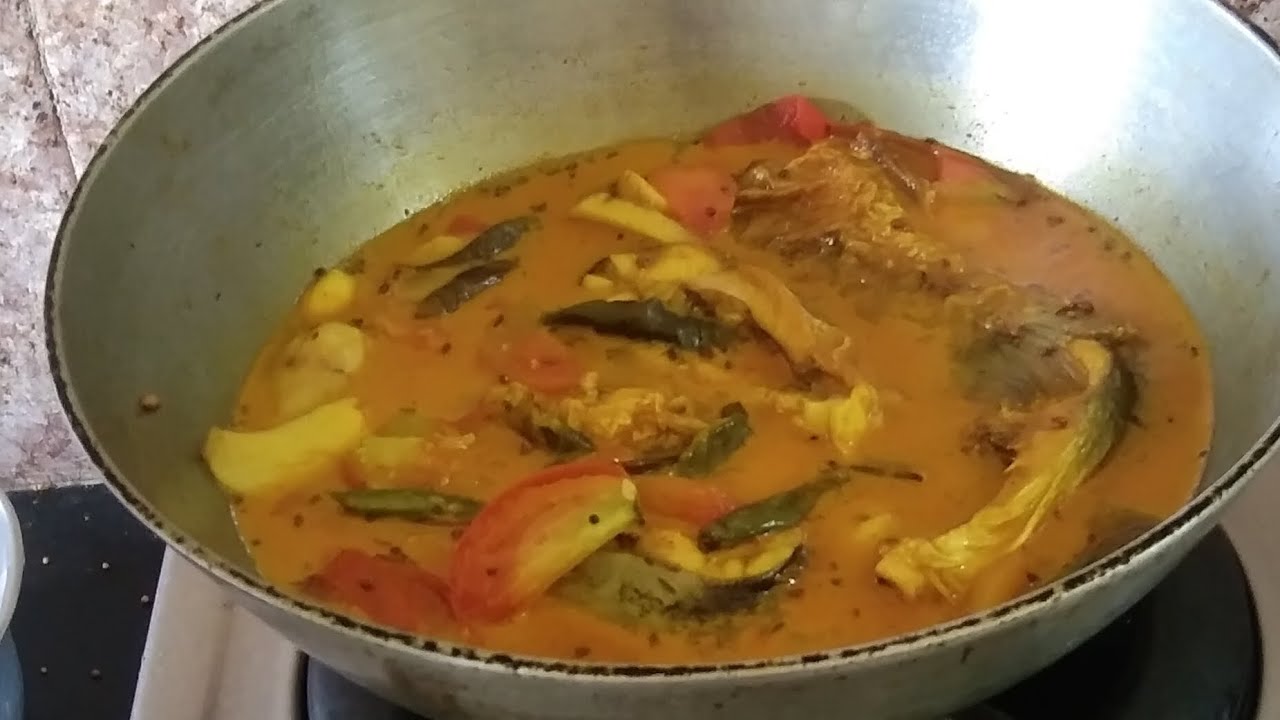 ♥️ গাটি কচু দিয়ে মাছের ঝোল কম তেল মসলায় গরমে তৃপ্তি করে খান। normal ...