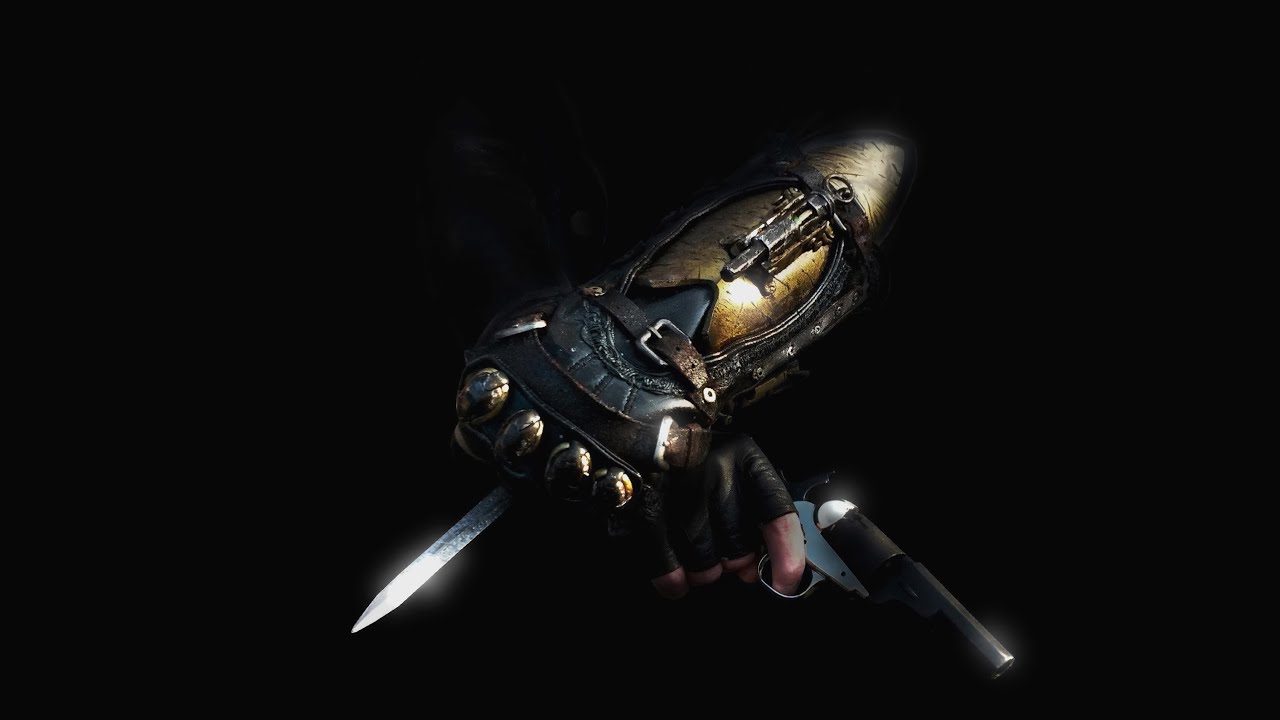 Assassin's creed syndicate gauntlet and hidden blade - YouTube
