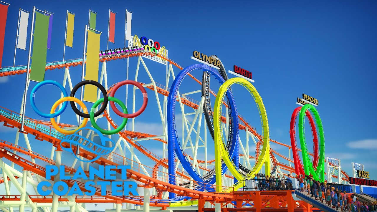 Olympia Looping | Off-Ride POV's (Planet Coaster) - YouTube