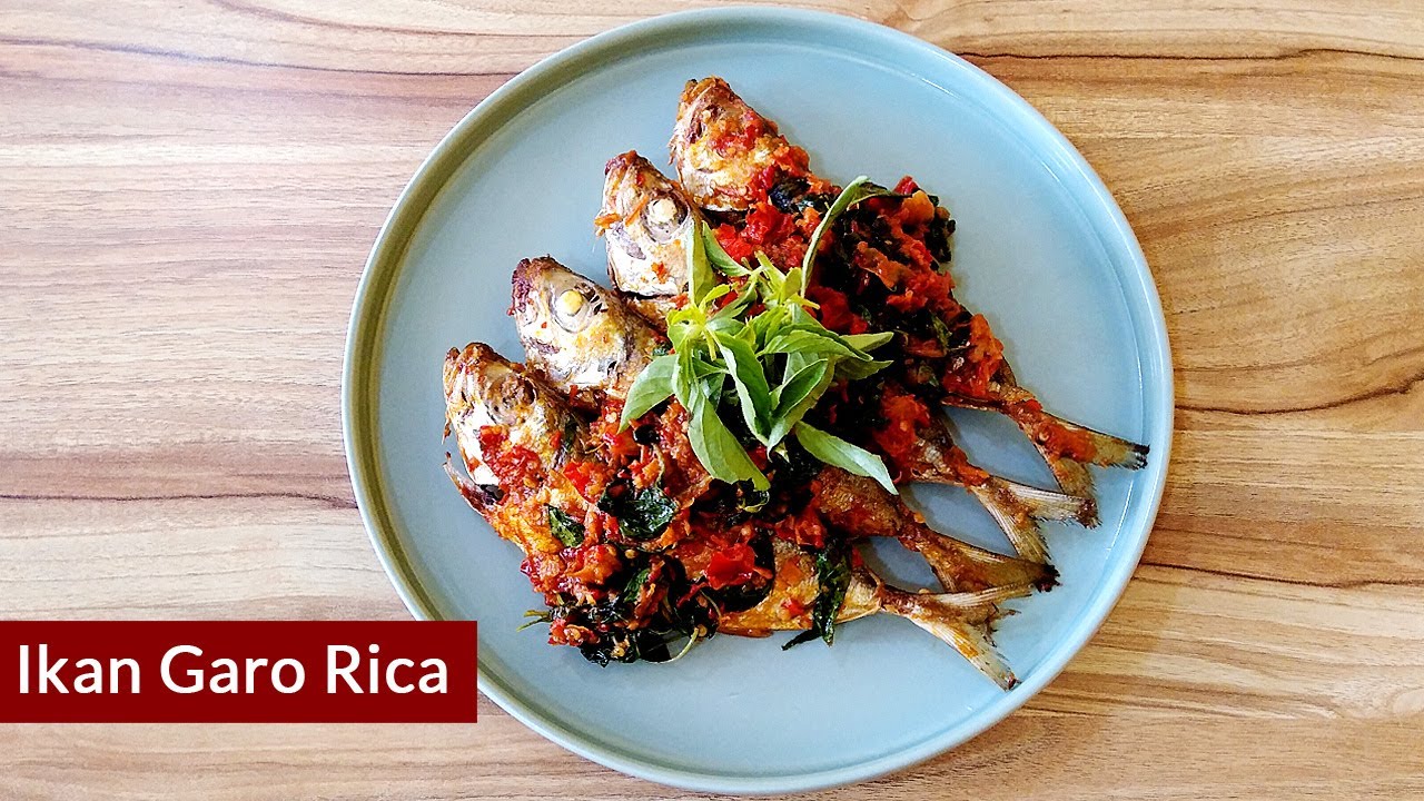 RESEP IKAN GARO RICA MANADO - YouTube