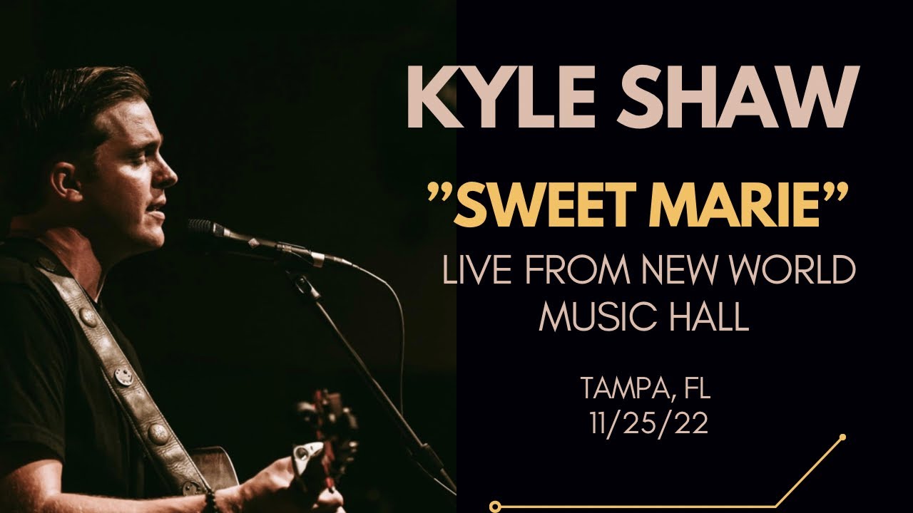 Kyle Shaw Band - “Sweet Marie” Original song Live from New World Music ...