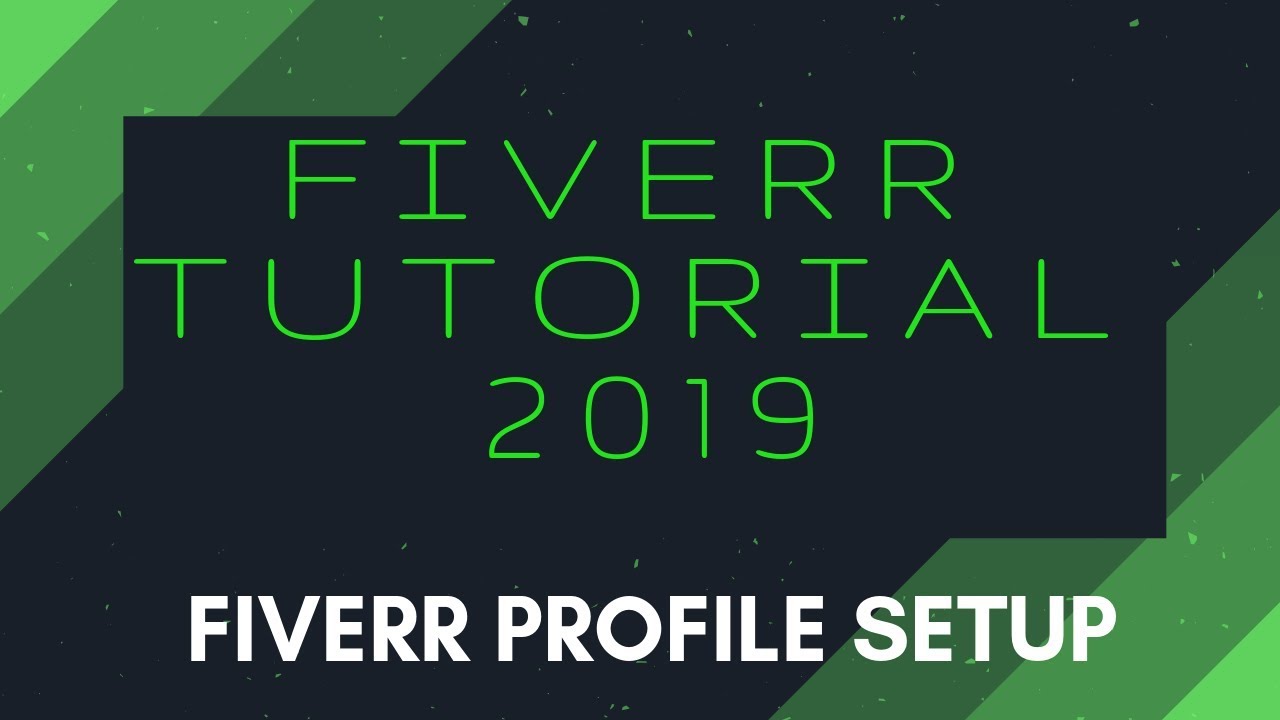 Fiverr Profile Set Up | Fiverr Tutorial 2019 | Ace It With Ava - YouTube