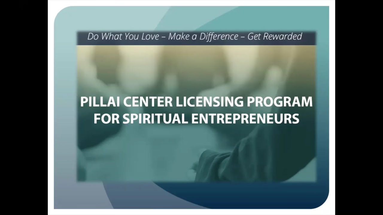 Pillai Center Licensing Program Webinar - YouTube