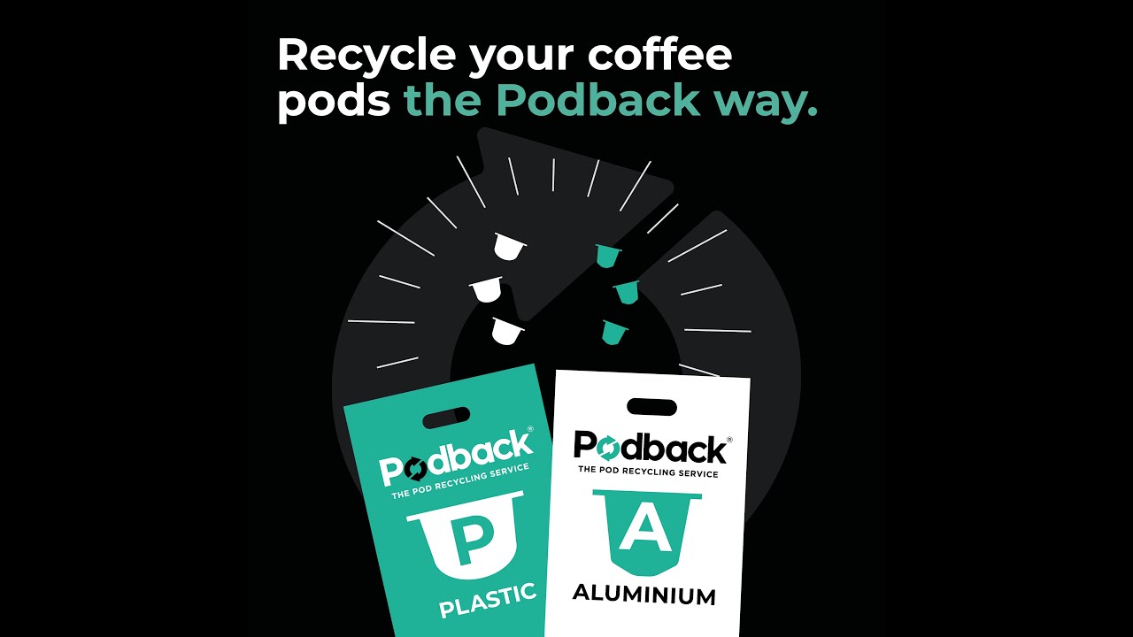 Recycle your coffee pods the Podback way! - YouTube