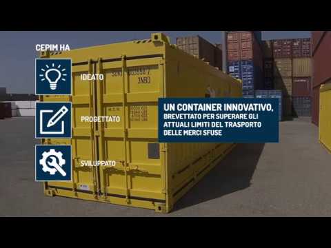 Container Trasporto Cereali sfusi - Cepim - YouTube