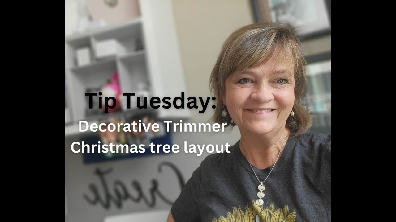 Tip Tuesday, Decorative Trimmer Christmas tree - YouTube