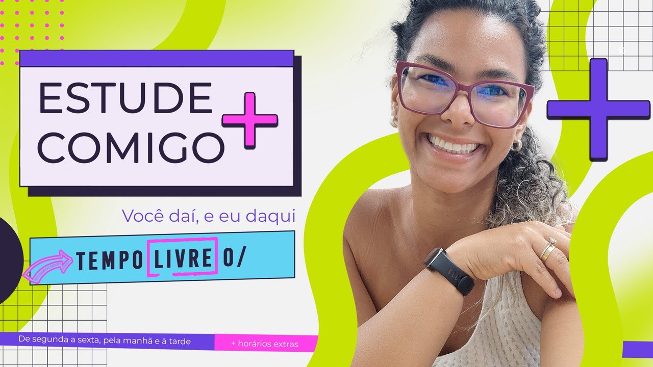 Estude comigo #276 - TEMPO LIVRE - YouTube