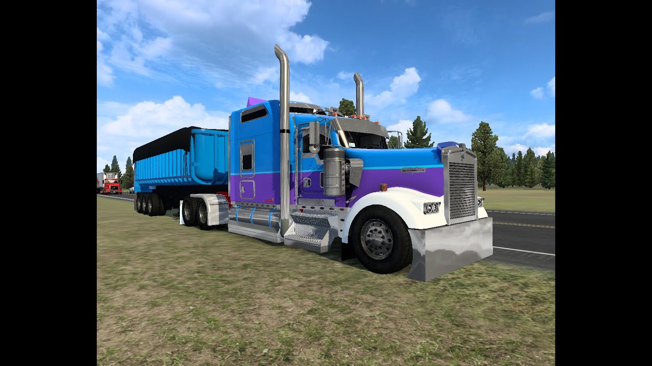 ATS| Smooth Shifting Jamaican Style Cat 3406 18 Speed - YouTube