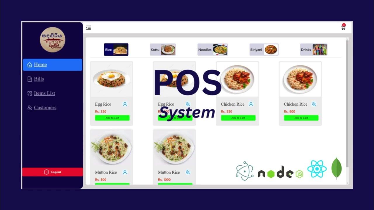 Building a Complete POS System with React, MongoDB, and Electron | Full ...