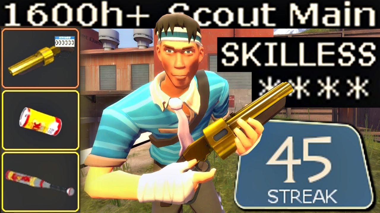 What 1600+ hours of Scout experience looks like (TF2 Gameplay) - YouTube