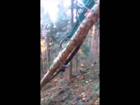 Débardage câble-grue KSK 16