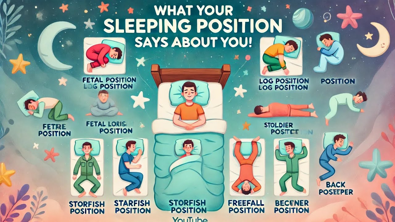 What Your Sleeping Position Says About You! 💤😲 | Sleep Psychology ...