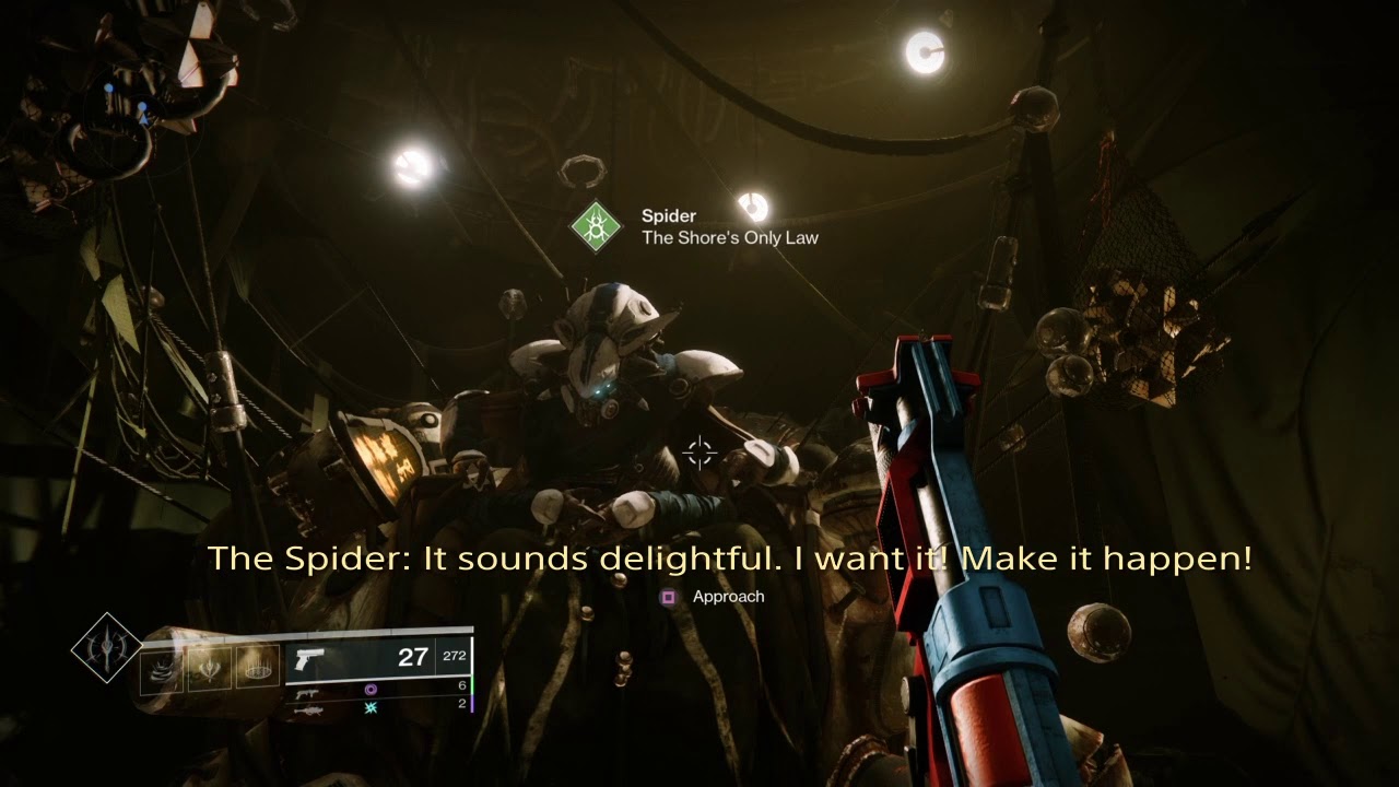 Idle Dialogue, Tangled Shore | The Spider: "I Want It! Make It Happen ...