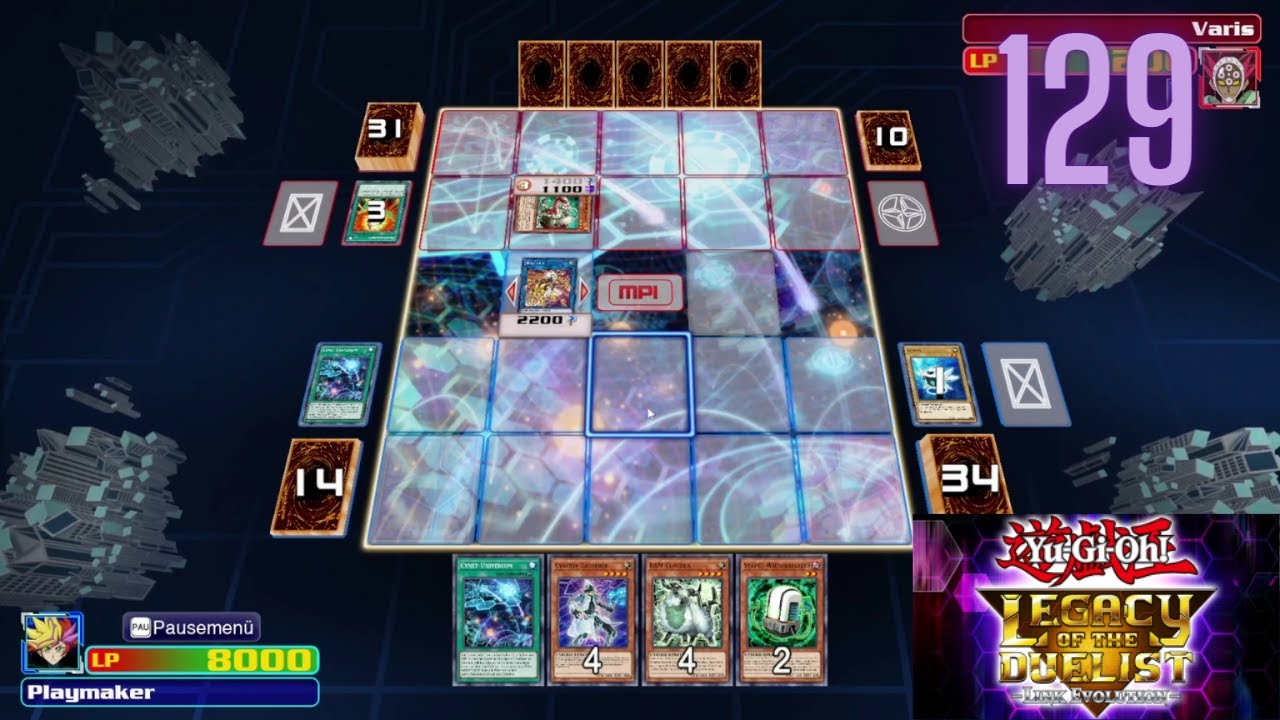 Yu Gi Oh! Legacy of the Duelist 129 playmaker gegen varis - YouTube