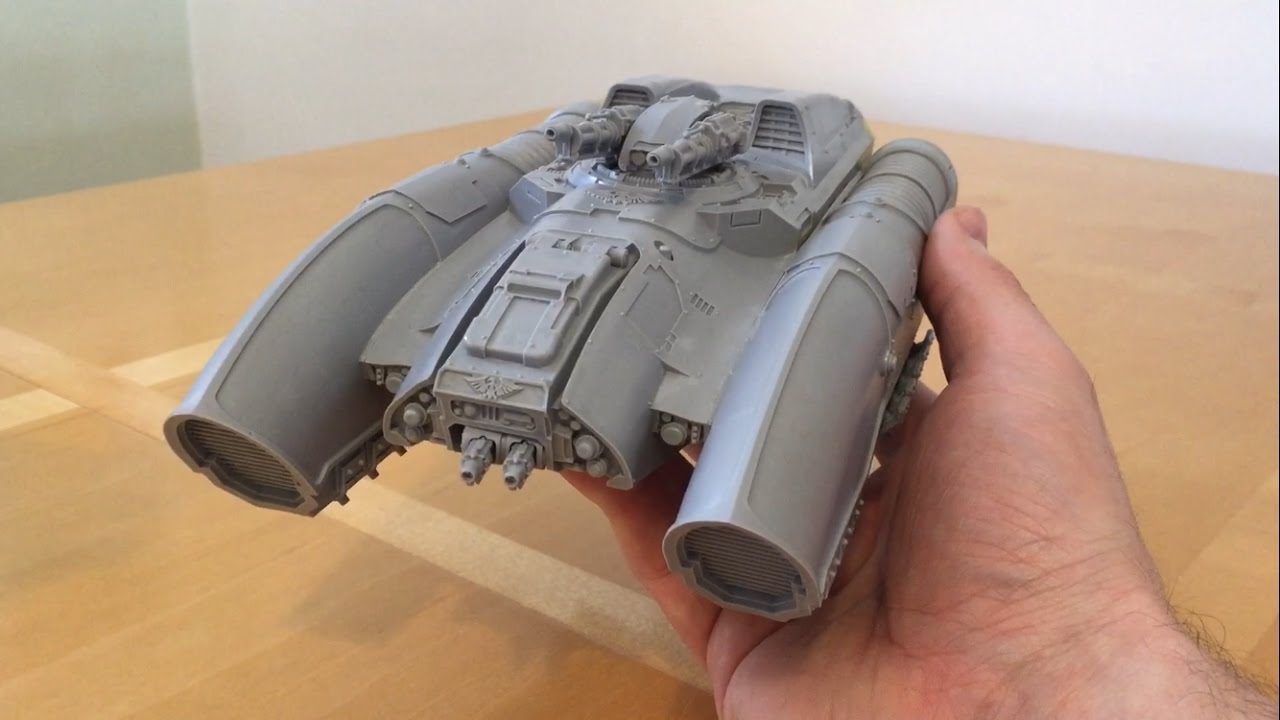My Coronus Grav-Carrier Model and Build Review: construction tips and ...