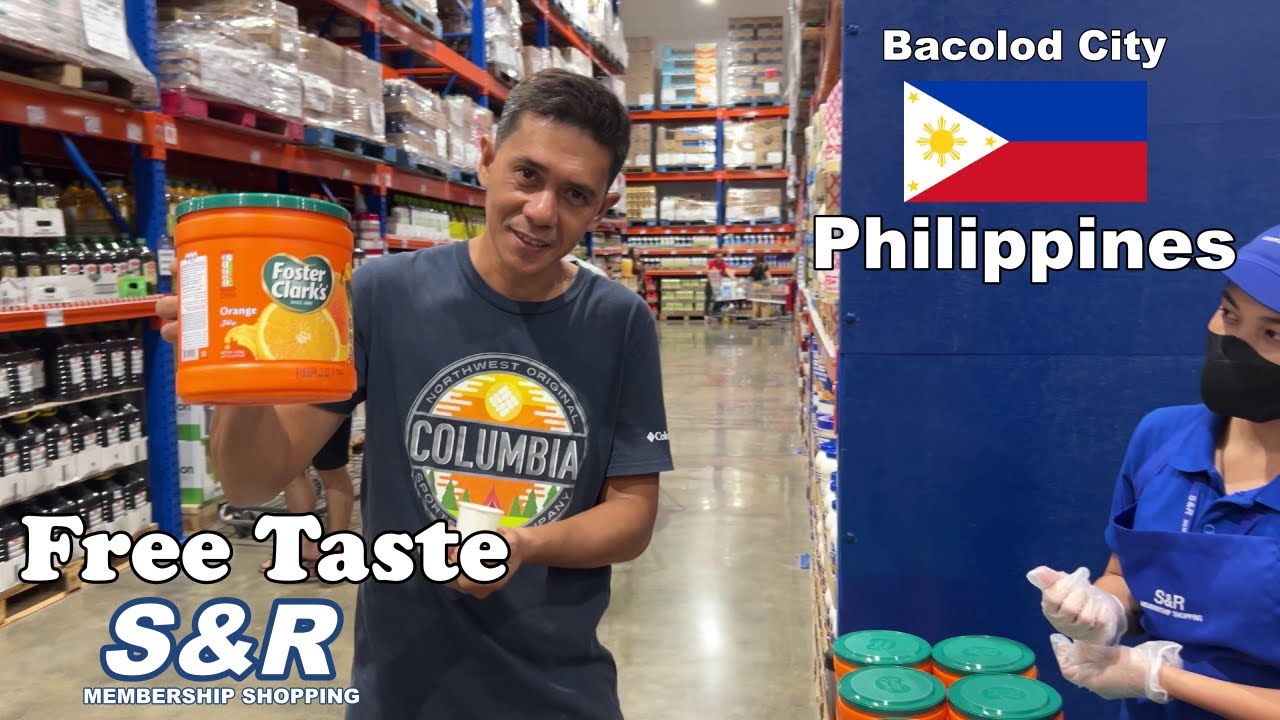 Free Taste / Membership Card / Food Price / S&R Bacolod City - YouTube