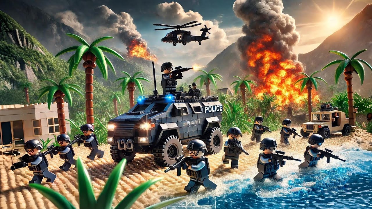 Tropical Warzone – LEGO SWAT vs Chaos - YouTube