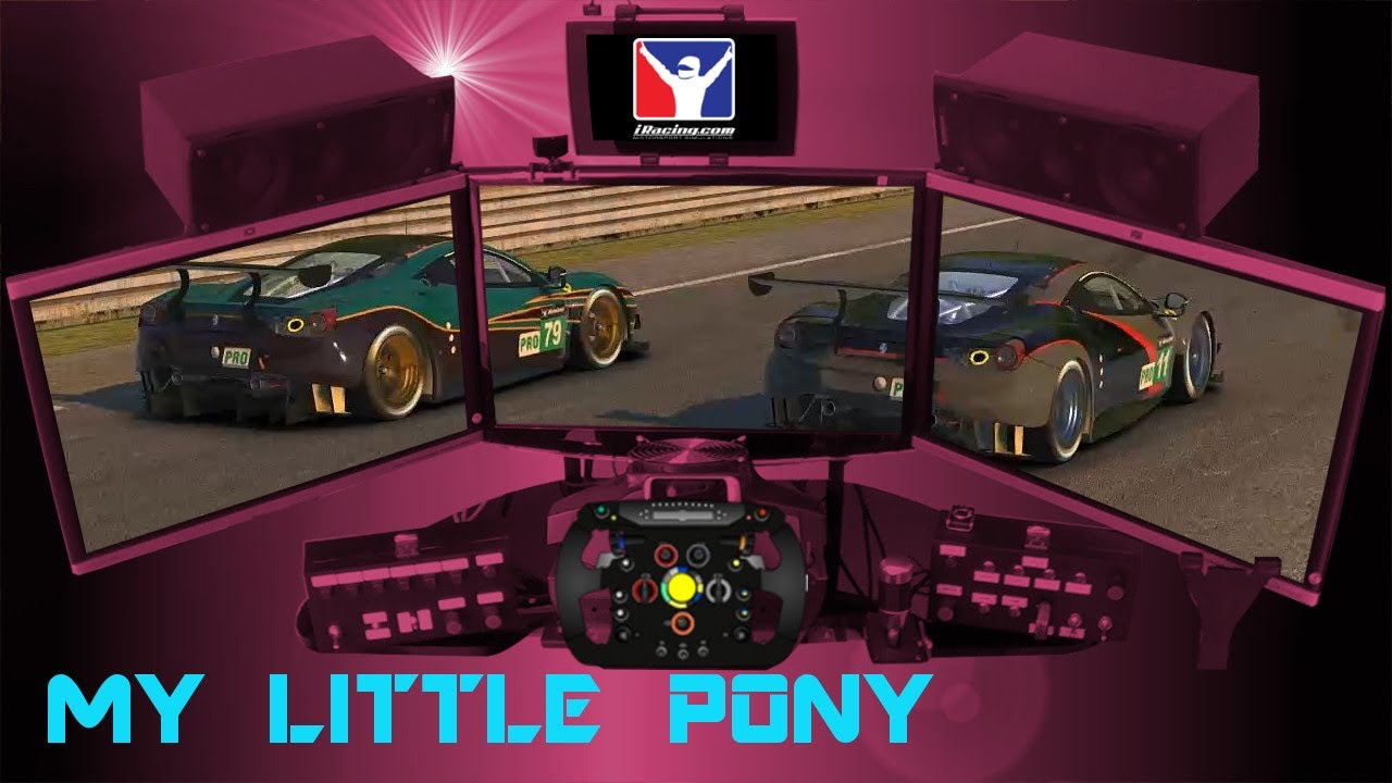 iRacing: ***FERRARI*** 488 GTE at Le Mans - My Little Pony - YouTube