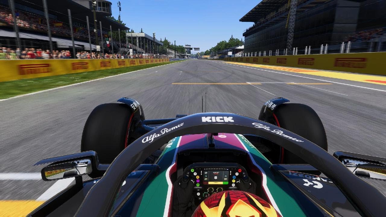 F1 23 Monza hot lap - YouTube