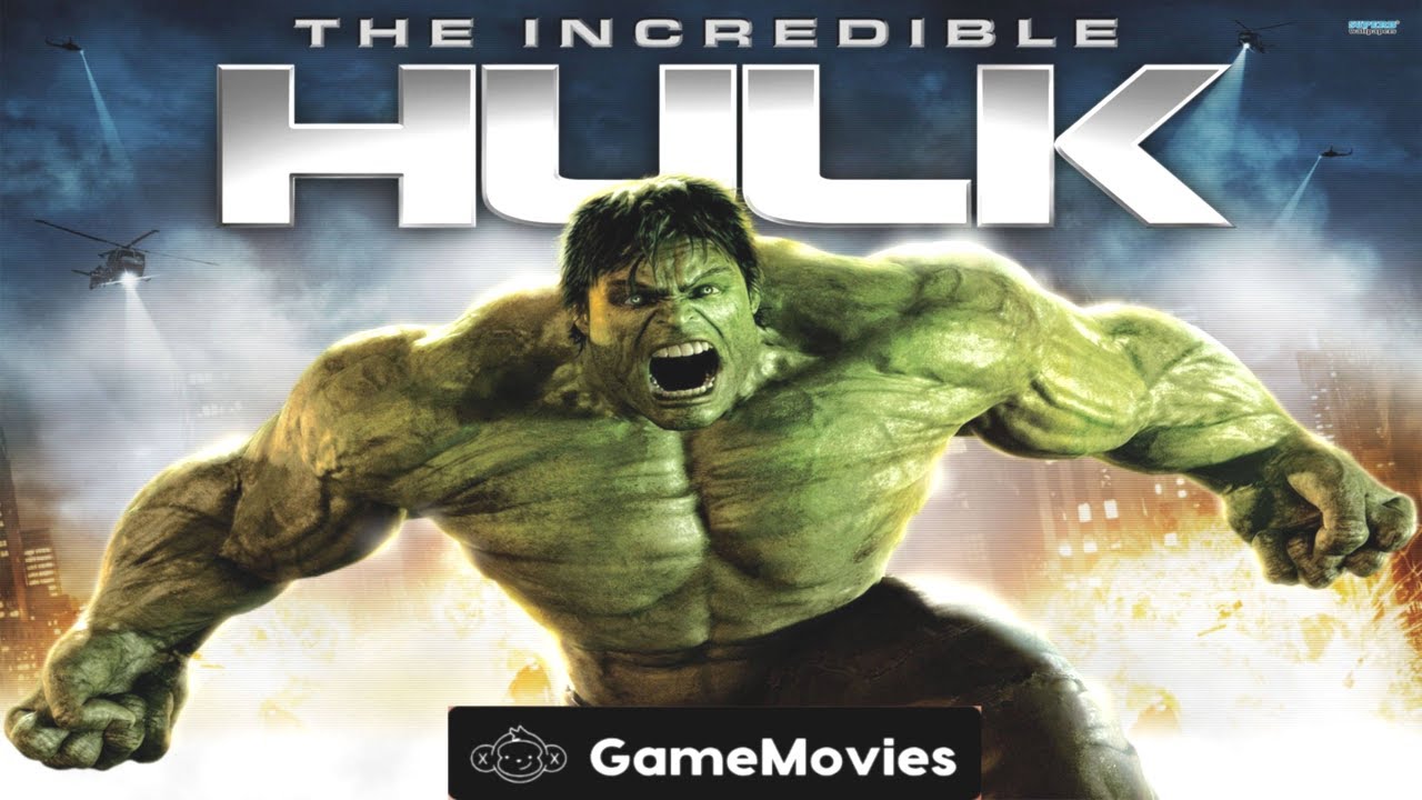 The Incredible Hulk (2008) 4K Movie All Cutscenes - YouTube