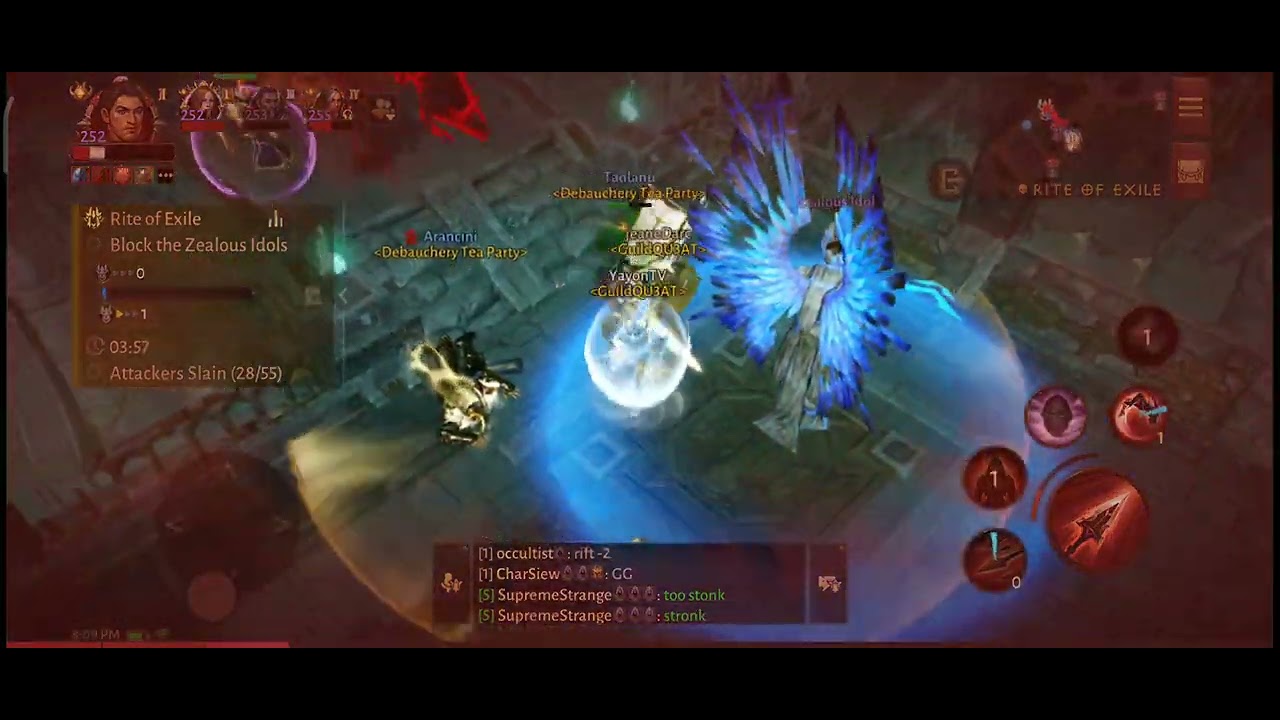ROE (Right of Exile) Peth Server Diablo Immortal -Team 6 - YouTube