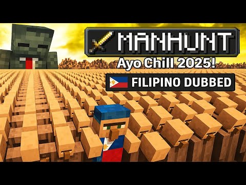 Grox's 1,000,000 VIllager Manhunt 2025 (🇵🇭 Filipino Dub)