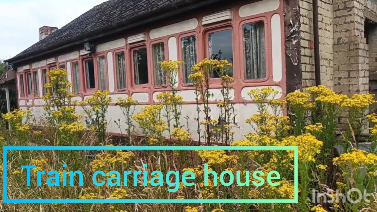 The Train carriage house. #explore - YouTube