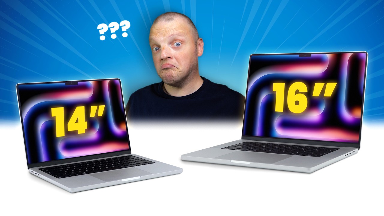 M4 Macbook Pro 14" vs 16" : Which is the BEST? - YouTube