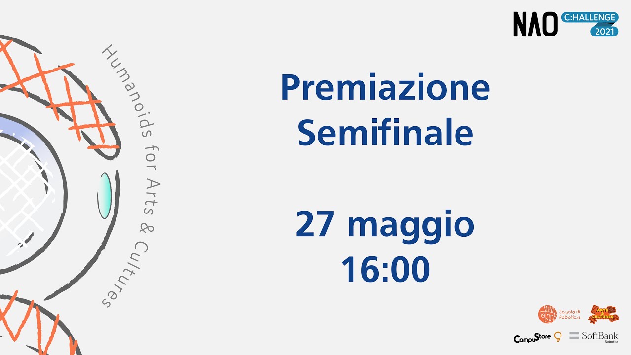 Nao Challenge 2021 - Premiazione Semifinali - YouTube