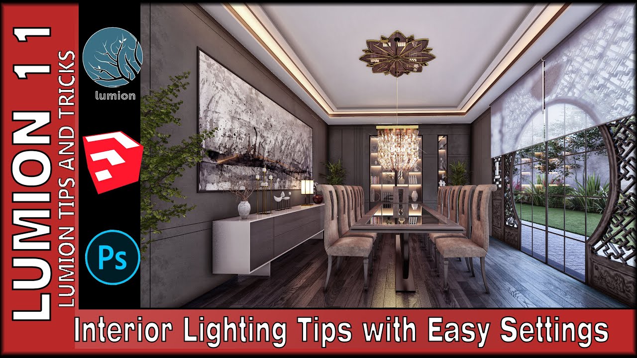 How to Render Interior with perfect Settings in Lumion 11 - SERIES - 74 ...