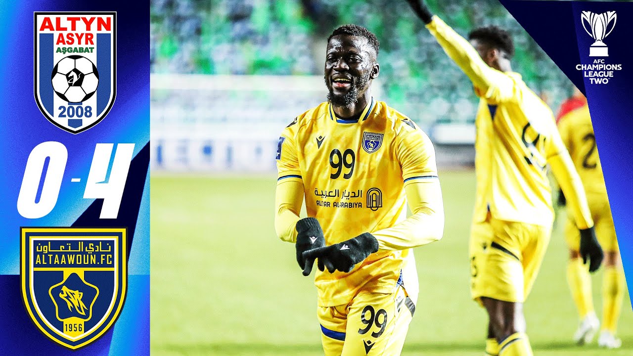 Altyn Asyr FC (TKM) - Al-Taawoun FC (KSA) | Highlights | AFC Champions ...