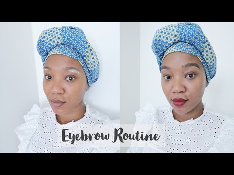 My Eyebrows Grooming Technique: Using Hair Removal Cream On Eyebrows ...