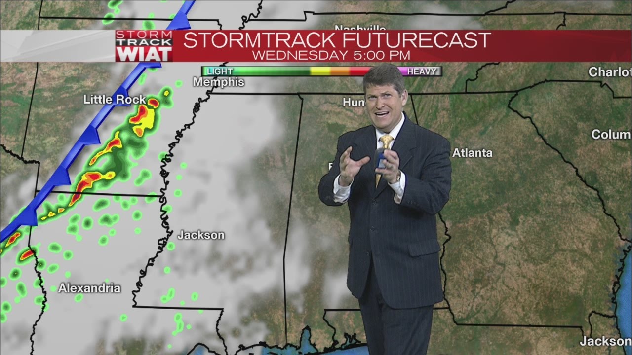 WIAT 42 News at 10 Storm Track Video Forecast - YouTube