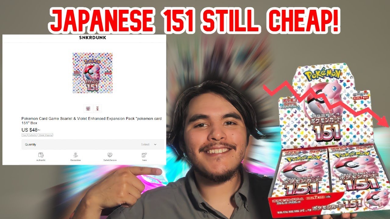 Opening Pokemon Japanese 151! Still Fantastic To Open! - YouTube