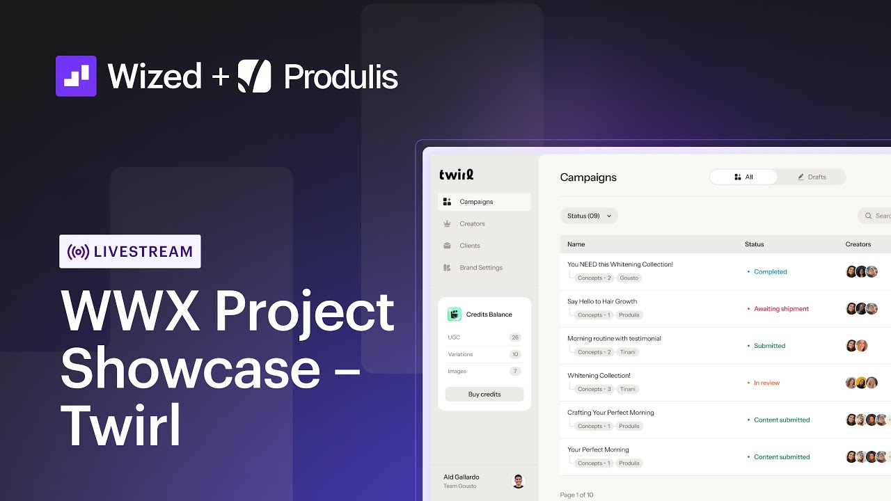 WWX Project Showcase - Twirl - YouTube