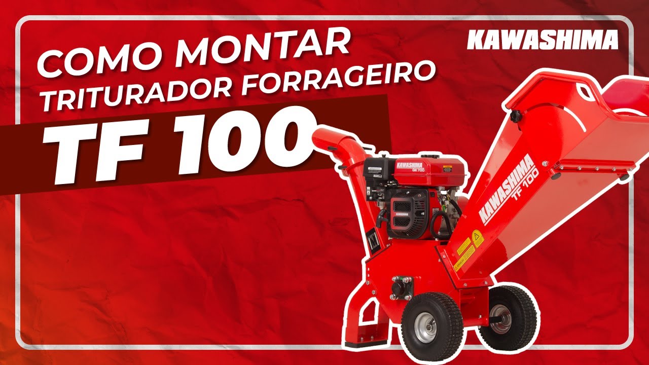 Triturador Forrageiro TF 100 Kawashima | Guia de Montagem - YouTube