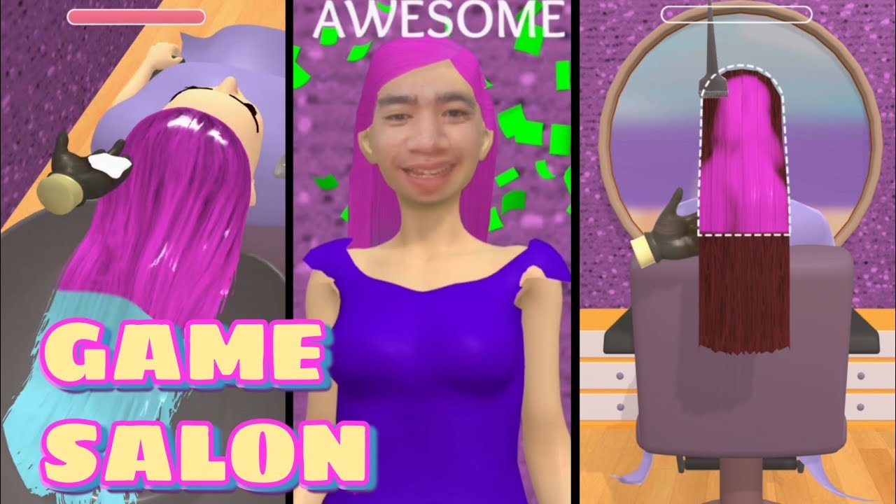 Game Salon Kecantikan - Hair Dye - YouTube