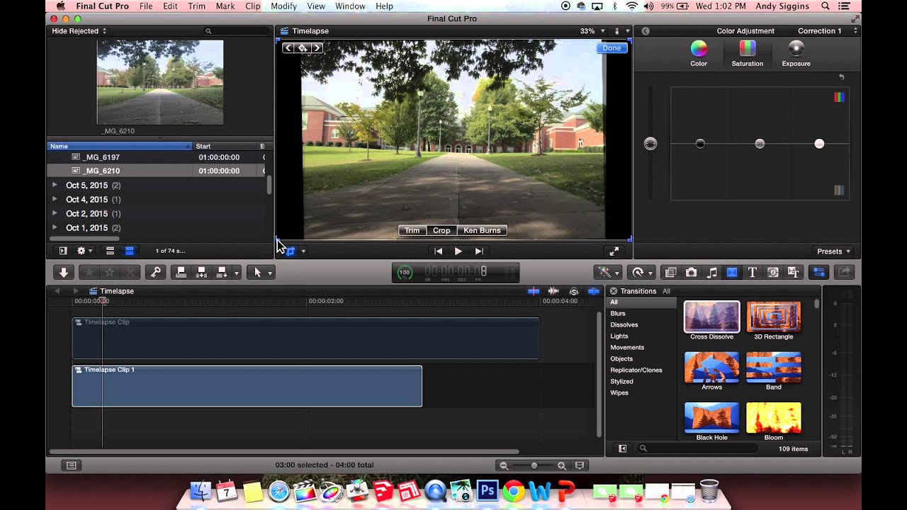 Cropping a Timelapse:Stop Motion - YouTube