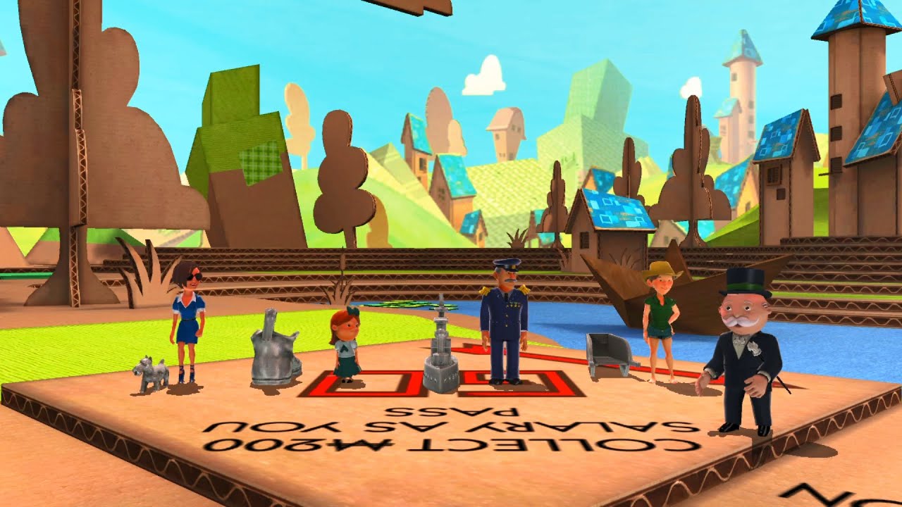 Monopoly Streets PS3 Gameplay (RPCS3): Play Cardboard Board - 1 Player ...