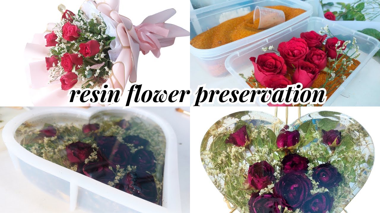 Preserving Flowers in Resin • Resin for Beginners Resin Crafts Resin ...