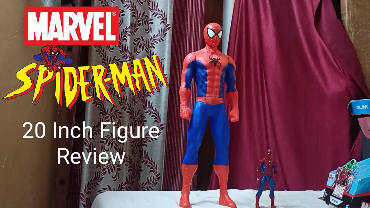 Marvel 20 Inch Big Spiderman Action Figure Review [Hindi] #spiderman # ...