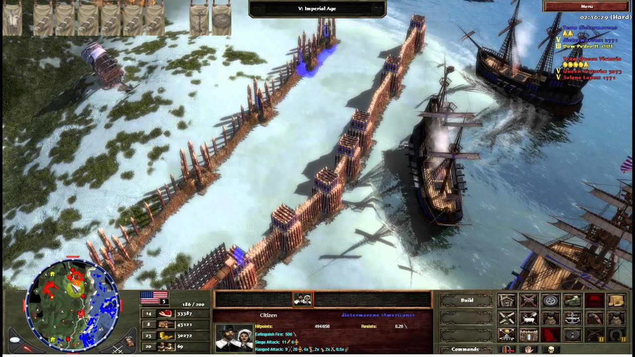 AoE3 nuclear zeppelin test 1( bug) - Part 2 (1st Attack Wave) - YouTube