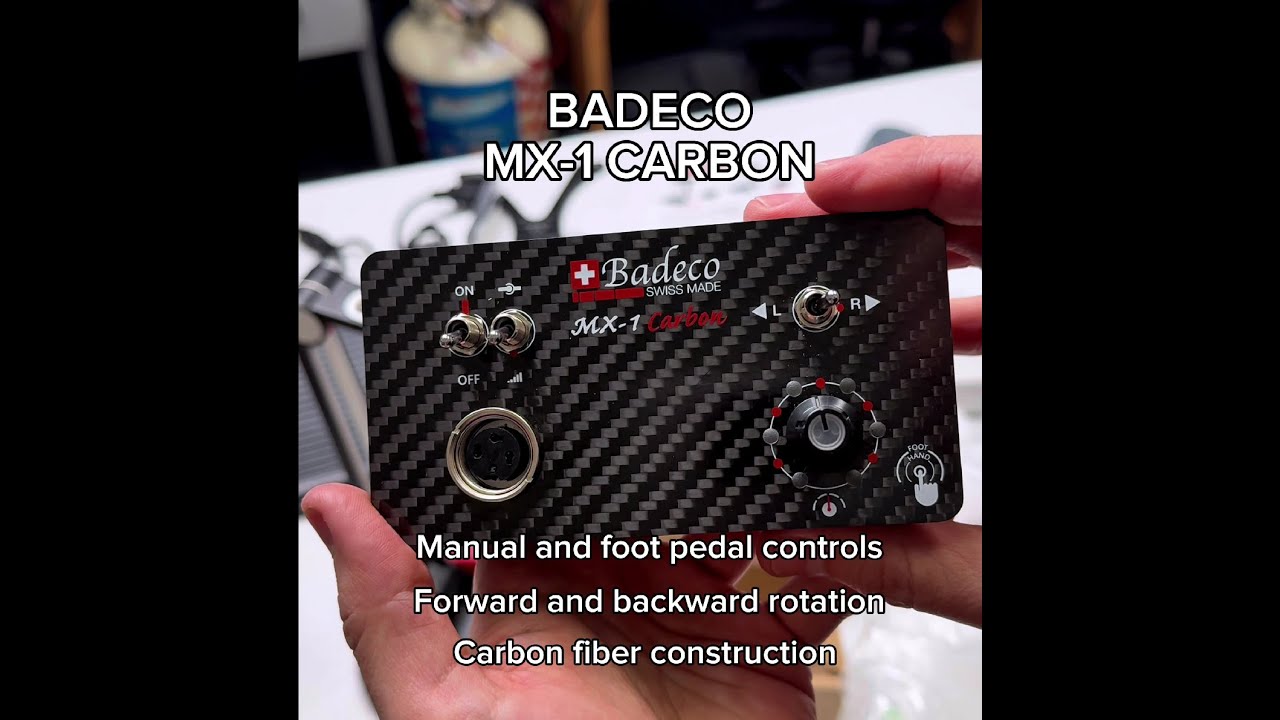 Great Unboxing video from a Badeco MX 1 Carbon micromotor by Zander M ...