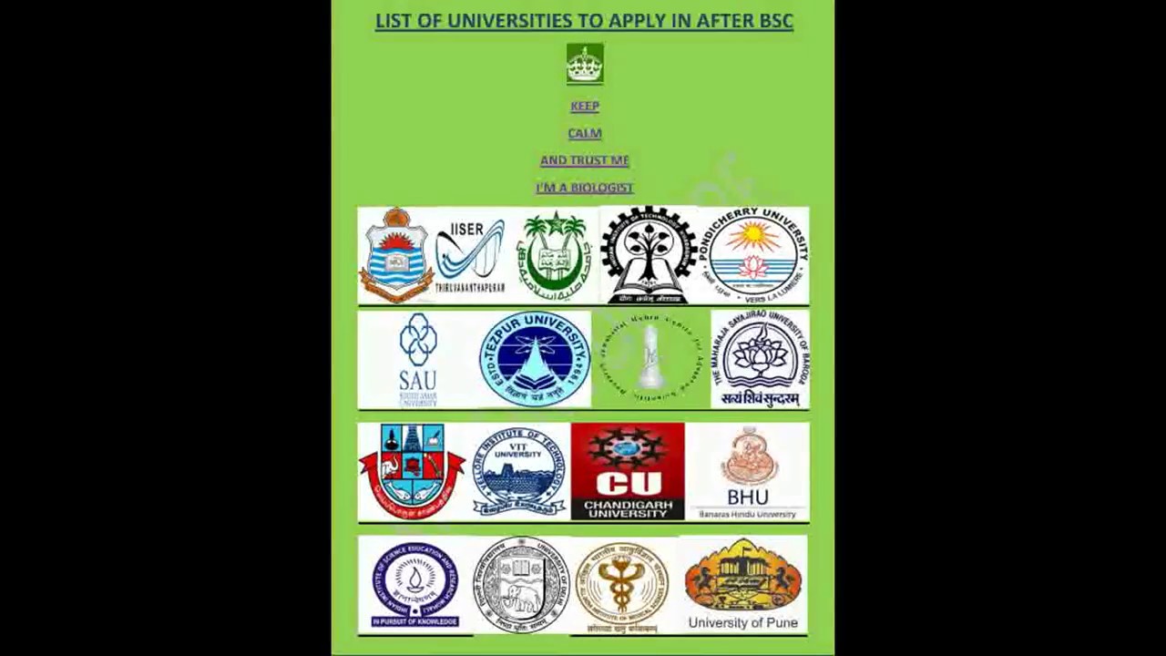 Finished Bsc Life sciences!?? |Where next to apply| - YouTube