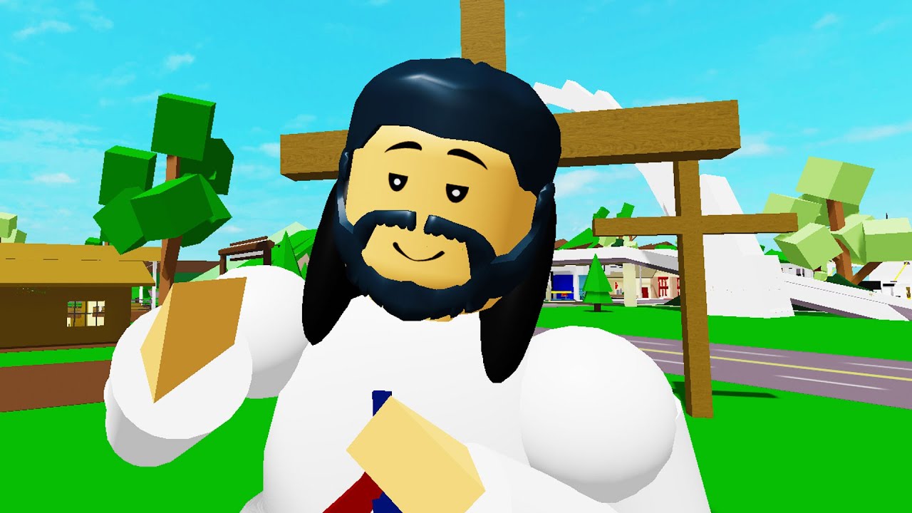 GOD "JESUS" in Roblox Brookhaven 🏡RP - YouTube