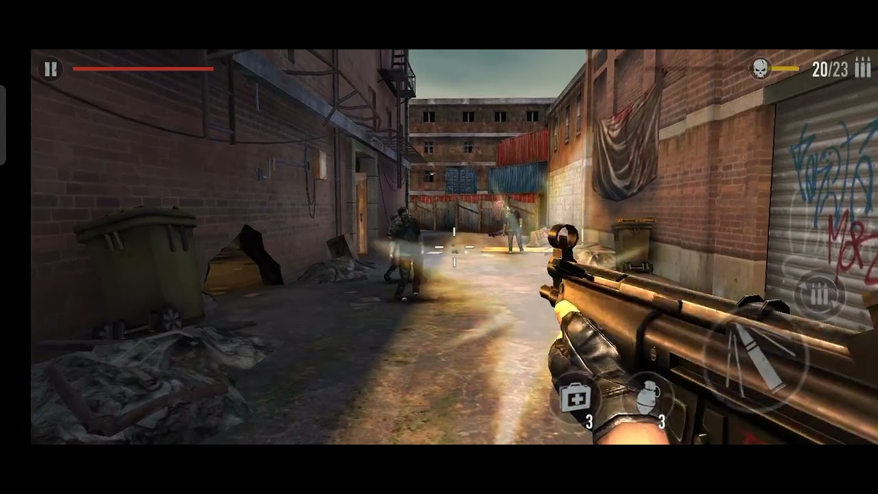 zombie gun firing - YouTube