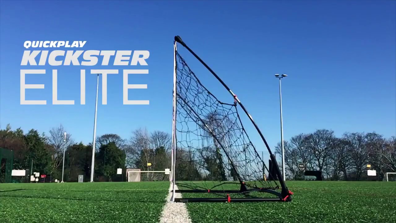 Футбольные ворота (утяжеленные) QUICKPLAY KICKSTER Elite - YouTube